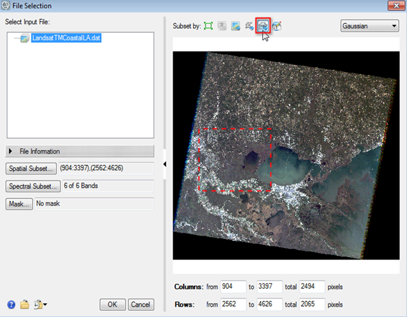Can I Subset an Image Using a Shapefile? - NV5 Geospatial